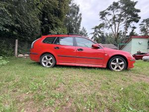 Red Saab 9-3 2007 in Kazlu Ruda, with an engine capacity of 1.91 L and mileage of 234 thousand km for 1600 €, photo 4 on AUTOMOTO.COM.LV