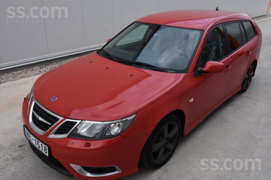 Sarkans Saab 9-3 2008 Rīga, ar dzinēja tilpumu 2.00 L un nobraukumu 214 tūkst. km par 2990 €, foto 1 vietnē AUTOMOTO.COM.LV