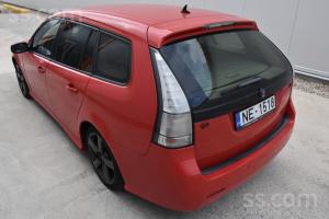 Sarkans Saab 9-3 2008 Rīga, ar dzinēja tilpumu 2.00 L un nobraukumu 214 tūkst. km par 2990 €, foto 3 vietnē AUTOMOTO.COM.LV