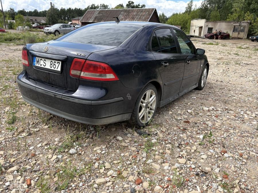 Saab 9-3 2003 in Varena, with an engine capacity of 2.20 L and mileage of 320 thousand km for 480 €, photo 6 on AUTOMOTO.COM.LV