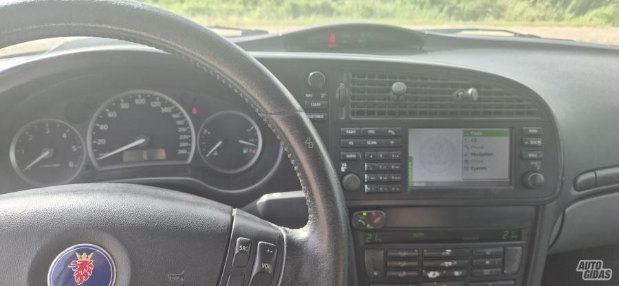 Saab 9-3 2003 Panevēža, ar dzinēja tilpumu 2.20 L un nobraukumu 369 tūkst. km par 450 €, foto 9 vietnē AUTOMOTO.COM.LV