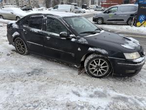 Saab 9-3 2004 Viļņa, ar dzinēja tilpumu 1.90 L un nobraukumu 250 tūkst. km par 580 €, foto  vietnē AUTOMOTO.COM.LV