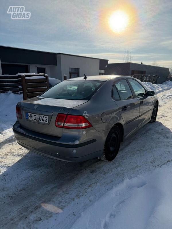 Saab 9-3 2005 in Vilnius, with an engine capacity of 2.20 L and mileage of 270 thousand km for 750 €, photo 3 on AUTOMOTO.COM.LV