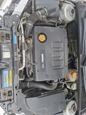 Saab 9-3 2008 in Vilnius, with an engine capacity of 1.90 L and mileage of 280 thousand km for 599 €, photo 7 on AUTOMOTO.COM.LV