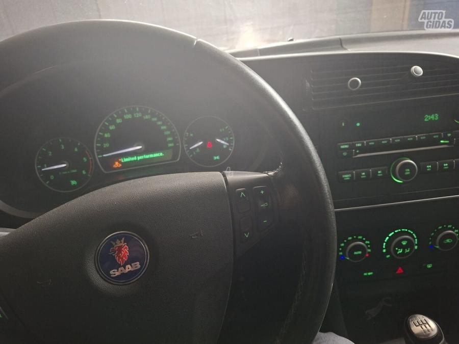 Saab 9-3 2008 Viļņa, ar dzinēja tilpumu 1.90 L un nobraukumu 290 tūkst. km par 599 €, foto 7 vietnē AUTOMOTO.COM.LV