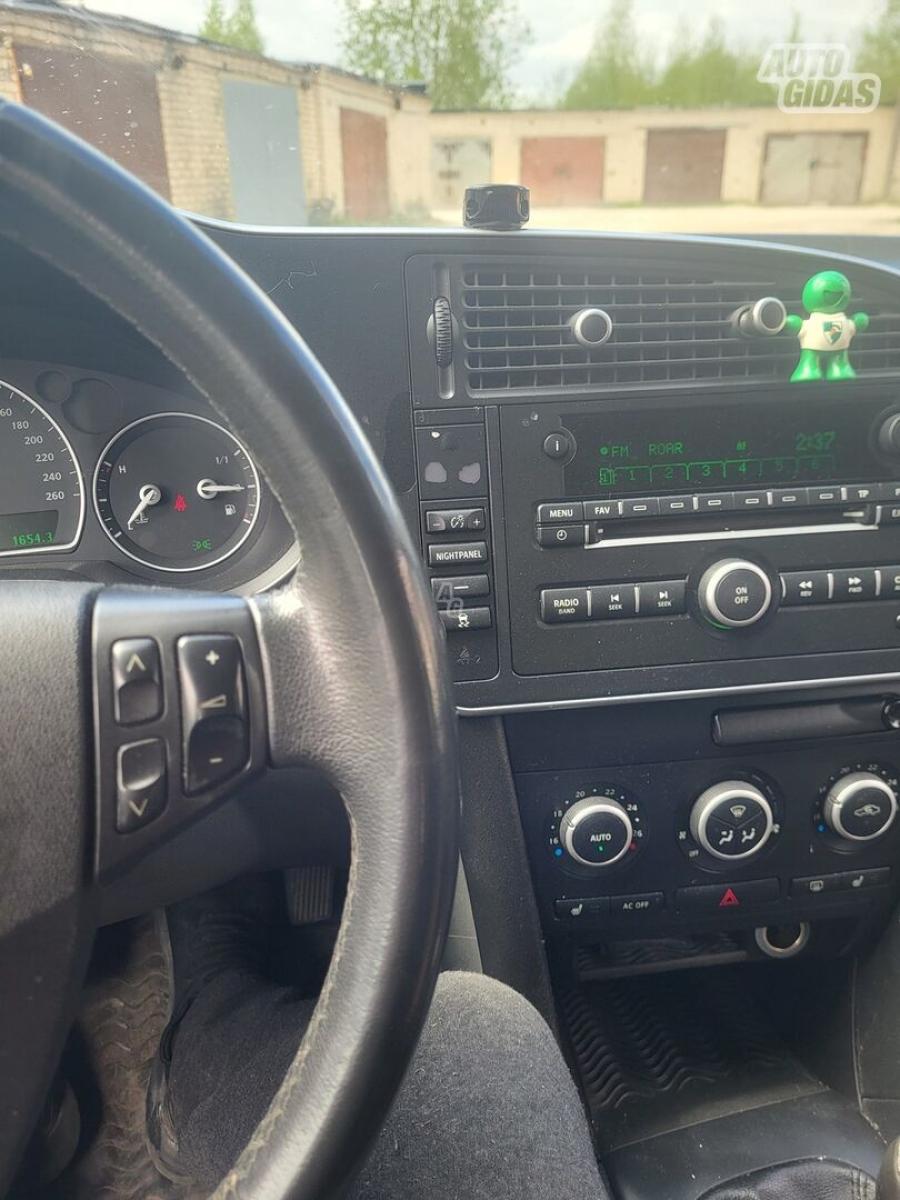 Saab 9-3 2007 in Akmene, with an engine capacity of 1.90 L and mileage of 299 thousand km for 470 €, photo 12 on AUTOMOTO.COM.LV