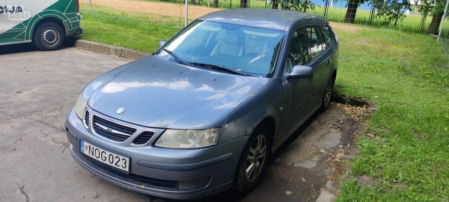 Saab 9-3 2007 in Vilnius, with an engine capacity of 1.90 L and mileage of 345 thousand km for 850 €, photo 3 on AUTOMOTO.COM.LV