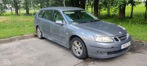 Saab 9-3 2007 in Vilnius, with an engine capacity of 1.90 L and mileage of 345 thousand km for 850 €, photo 4 on AUTOMOTO.COM.LV