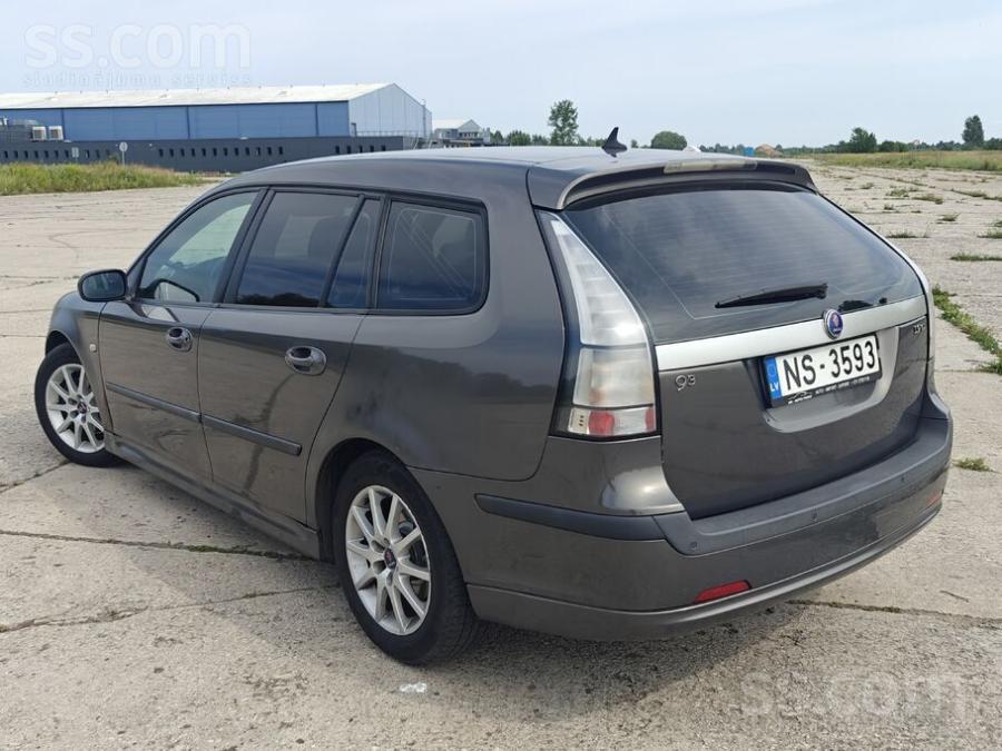 Saab 9-3 2007 in Riga, with an engine capacity of 1.90 L and mileage of 408 thousand km for 1850 €, photo 12 on AUTOMOTO.COM.LV