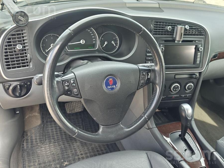 Saab 9-3 2007 in Riga, with an engine capacity of 1.90 L and mileage of 408 thousand km for 1850 €, photo 31 on AUTOMOTO.COM.LV