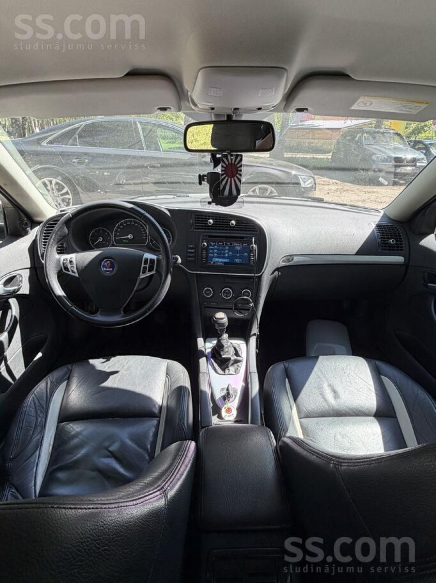 Saab 9-3 2008 in Riga, with an engine capacity of 1.90 L and mileage of 331 thousand km for 3000 €, photo 5 on AUTOMOTO.COM.LV
