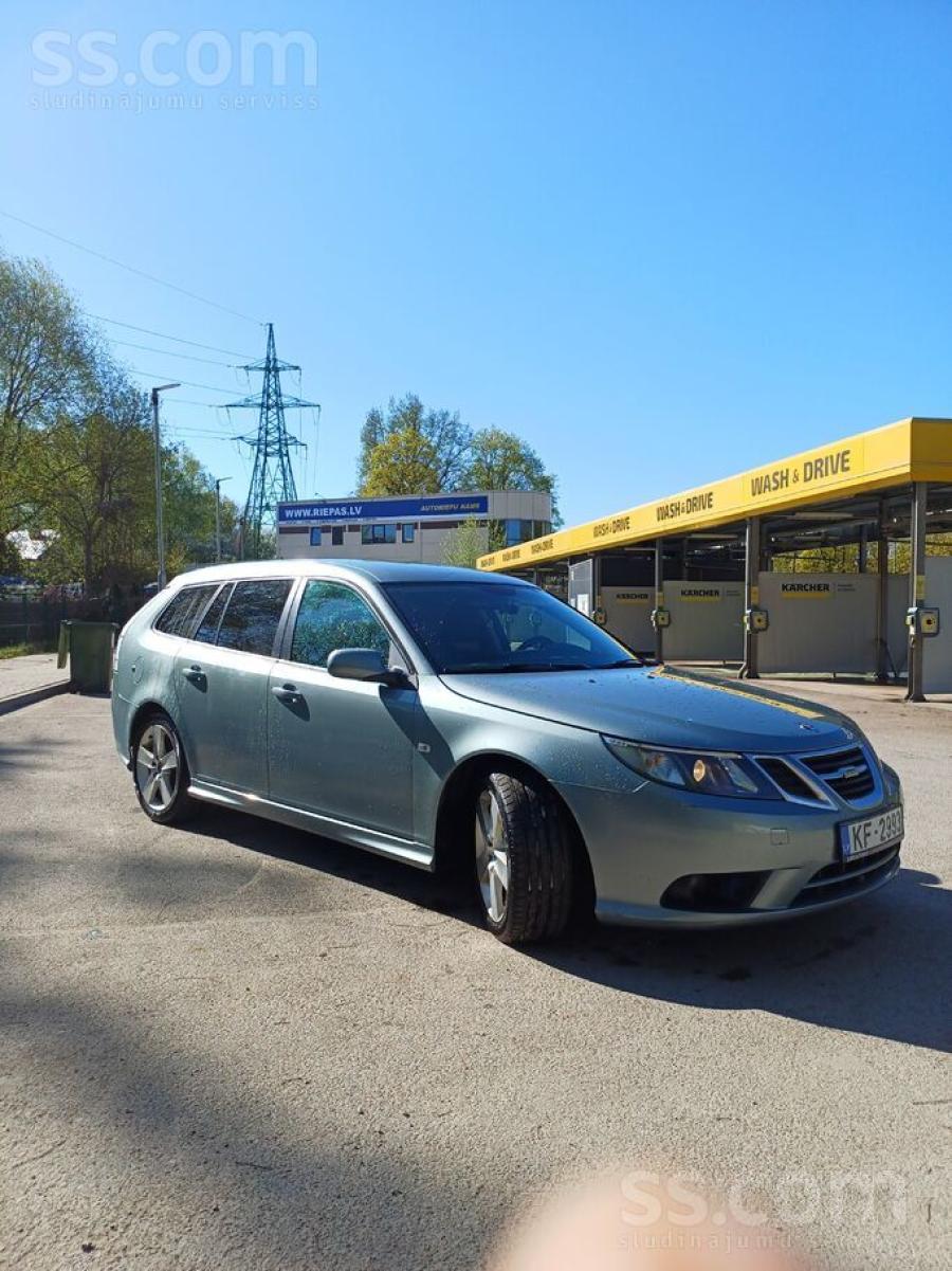 Saab 9-3 2008 in Riga, with an engine capacity of 1.90 L and mileage of 333 thousand km for 2100 €, photo 1 on AUTOMOTO.COM.LV