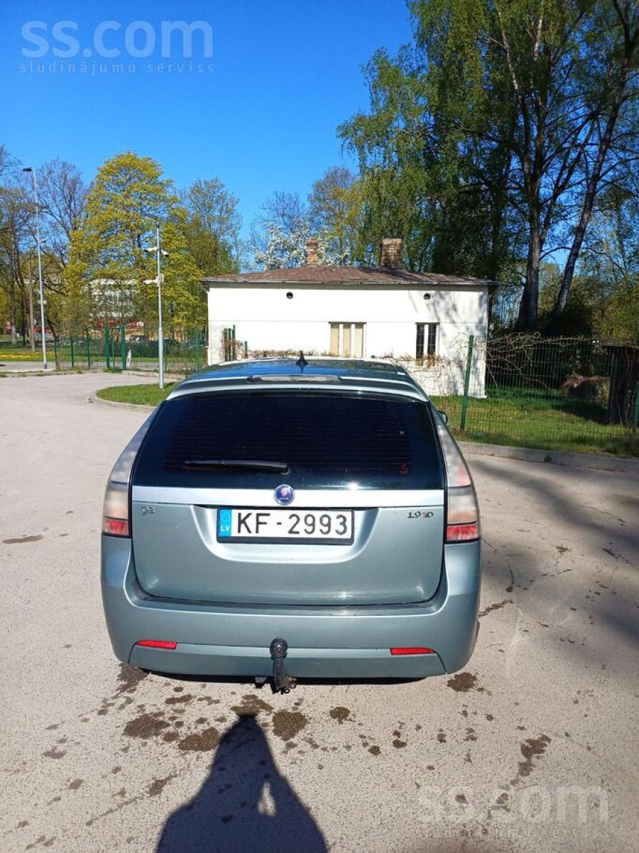Saab 9-3 2008 in Riga, with an engine capacity of 1.90 L and mileage of 333 thousand km for 2100 €, photo 5 on AUTOMOTO.COM.LV