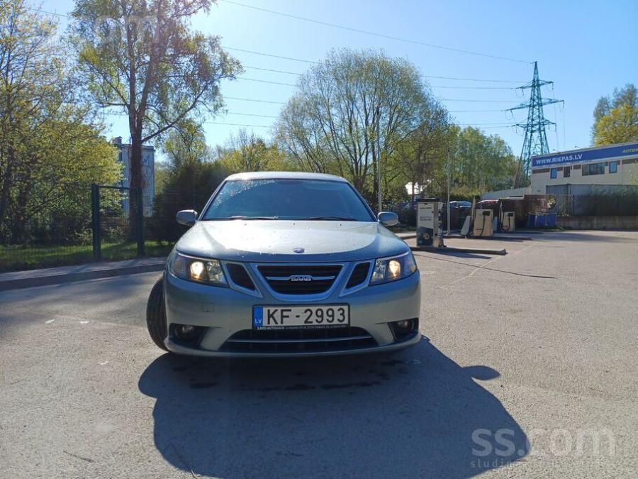 Saab 9-3 2008 in Riga, with an engine capacity of 1.90 L and mileage of 333 thousand km for 2100 €, photo 9 on AUTOMOTO.COM.LV