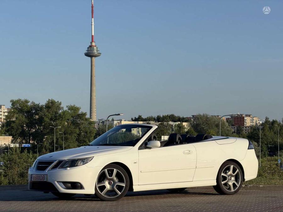 Balts Saab 9-3 2008 Viļņa, ar dzinēja tilpumu 1.91 L un nobraukumu 340 tūkst. km par 4999 €, foto 4 vietnē AUTOMOTO.COM.LV