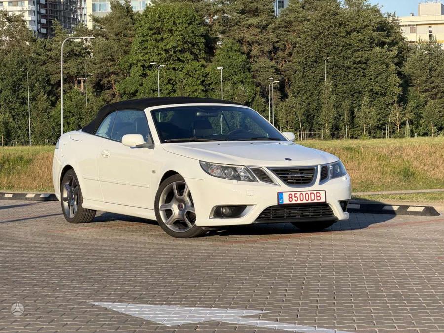 Balts Saab 9-3 2008 Viļņa, ar dzinēja tilpumu 1.91 L un nobraukumu 340 tūkst. km par 4999 €, foto 7 vietnē AUTOMOTO.COM.LV