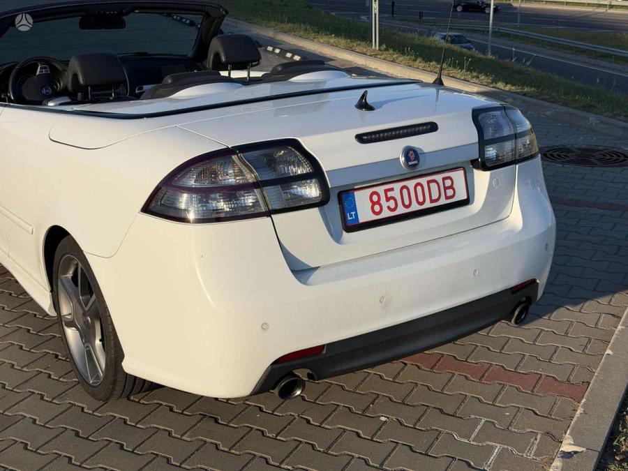 Balts Saab 9-3 2008 Viļņa, ar dzinēja tilpumu 1.91 L un nobraukumu 340 tūkst. km par 4999 €, foto 13 vietnē AUTOMOTO.COM.LV