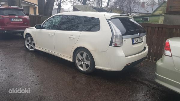 White Saab 9-3 2008 in Tartu, with an engine capacity of 1.90 L and mileage of 547 thousand km for 1200 €, photo 2 on AUTOMOTO.COM.LV