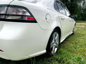 White Saab 9-3 2008 in Vilnius, with an engine capacity of 2.00 L and mileage of 309 thousand km for 2100 €, photo 8 on AUTOMOTO.COM.LV