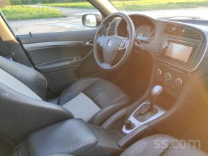 White Saab 9-3 2008 in Riga, with an engine capacity of 1.90 L and mileage of 312 thousand km for 1988 €, photo 9 on AUTOMOTO.COM.LV