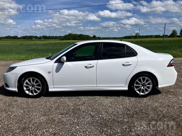 White Saab 9-3 2011 in Talsi, with an engine capacity of 1.90 L and mileage of 0 thousand km for 3500 €, photo 6 on AUTOMOTO.COM.LV