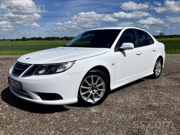 White Saab 9-3 2011 in Talsi, with an engine capacity of 1.90 L and mileage of 0 thousand km for 3500 €, photo 7 on AUTOMOTO.COM.LV