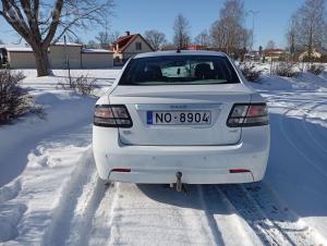 Белый Сааб 9-3 2011 в Валмиера, объемом двигателя 1.90 л и пробегом 238 тыс. км за 3900 €, фото 3 на AUTOMOTO.COM.LV