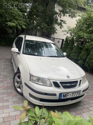 White Saab 9-3 2006 in Riga, with an engine capacity of 1.90 L and mileage of 332 thousand km for 700 €, photo  on AUTOMOTO.COM.LV