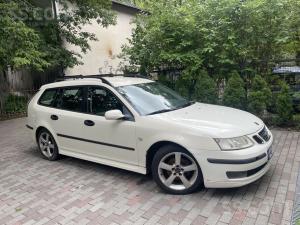 Белый Сааб 9-3 2006 в Рига, объемом двигателя 1.90 л и пробегом 332 тыс. км за 700 €, фото 3 на AUTOMOTO.COM.LV