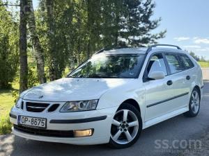 Balts Saab 9-3 2006 Cēsis, ar dzinēja tilpumu 1.90 L un nobraukumu 339 tūkst. km par 1500 €, foto  vietnē AUTOMOTO.COM.LV
