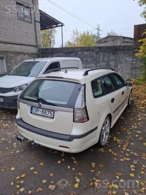 Белый Сааб 9-3 2006 в Рига, объемом двигателя 1.90 л и пробегом 340 тыс. км за 2100 €, фото 4 на AUTOMOTO.COM.LV