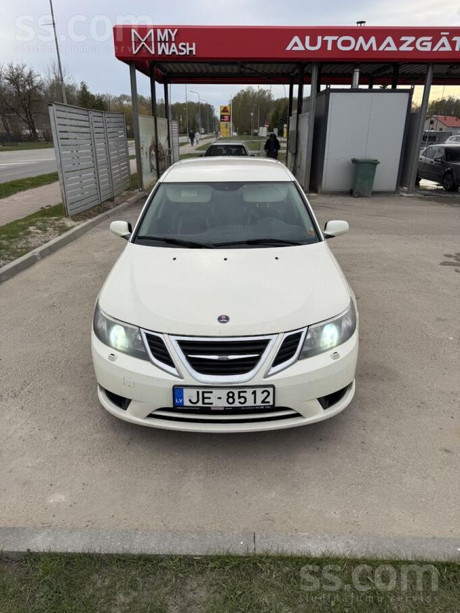 Balts Saab 9-3 2008 Daugavpils, ar dzinēja tilpumu 1.90 L un nobraukumu 352 tūkst. km par 2555 €, foto 7 vietnē AUTOMOTO.COM.LV