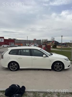 Balts Saab 9-3 2008 Daugavpils, ar dzinēja tilpumu 1.90 L un nobraukumu 352 tūkst. km par 2555 €, foto 9 vietnē AUTOMOTO.COM.LV