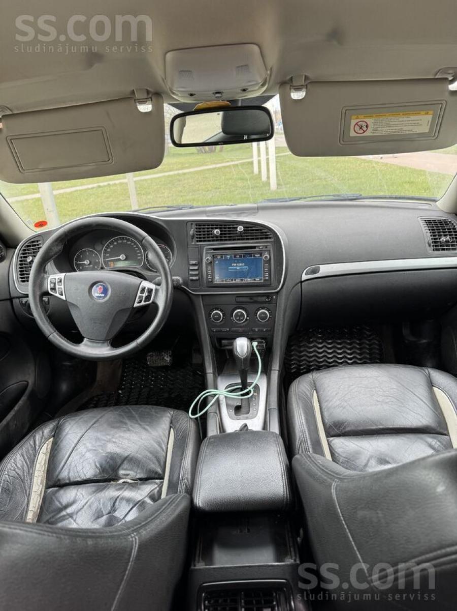 Balts Saab 9-3 2008 Daugavpils, ar dzinēja tilpumu 1.90 L un nobraukumu 352 tūkst. km par 2555 €, foto 12 vietnē AUTOMOTO.COM.LV