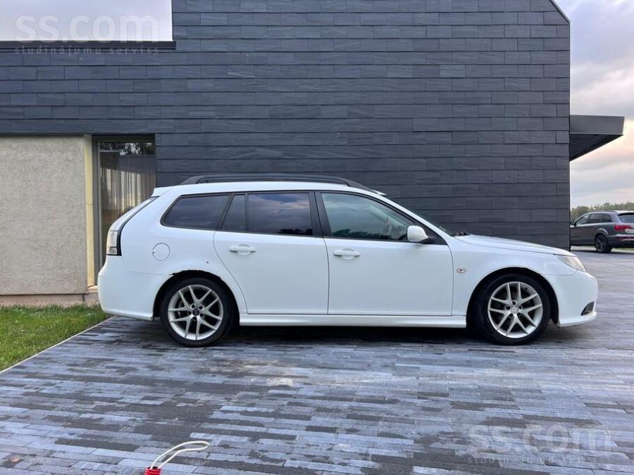 Balts Saab 9-3 2011 Valmiera, ar dzinēja tilpumu 1.90 L un nobraukumu 0 tūkst. km par 1650 €, foto 3 vietnē AUTOMOTO.COM.LV