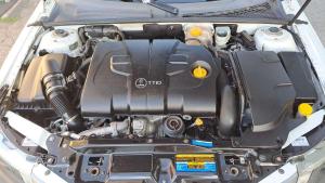 White Saab 9-3 2011 in Anyksciai, with an engine capacity of 1.91 L and mileage of 288 thousand km for 2850 €, photo 6 on AUTOMOTO.COM.LV