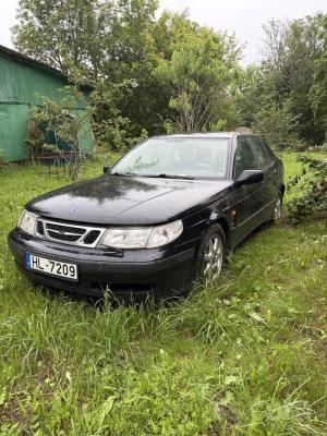 Black Saab 9-5 1999 in Kuldiga, with an engine capacity of 2.30 L and mileage of 270 thousand km for 350 €, photo  on AUTOMOTO.COM.LV