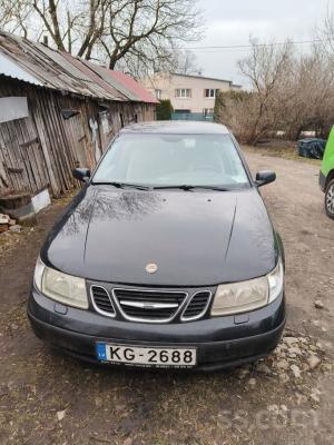 Black Saab 9-5 2002 in Jelgava, with an engine capacity of 2.20 L and mileage of 287 thousand km for 500 €, photo  on AUTOMOTO.COM.LV