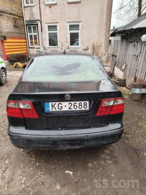 Черный Сааб 9-5 2002 в Елгава, объемом двигателя 2.20 л и пробегом 287 тыс. км за 500 €, фото 5 на AUTOMOTO.COM.LV