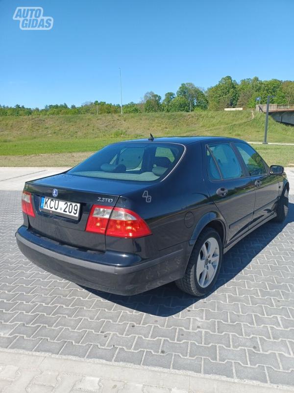 Black Saab 9-5 2002 in Jurbarkas, with an engine capacity of 2.20 L and mileage of 270 thousand km for 999 €, photo 2 on AUTOMOTO.COM.LV