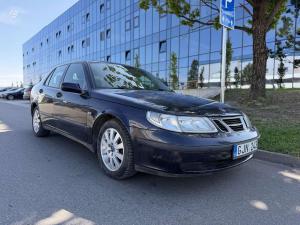 Melns Saab 9-5 2003 Panevēža, ar dzinēja tilpumu 2.17 L un nobraukumu 304 tūkst. km par 850 €, foto  vietnē AUTOMOTO.COM.LV