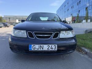 Black Saab 9-5 2003 in Panevezys, with an engine capacity of 2.17 L and mileage of 304 thousand km for 850 €, photo 6 on AUTOMOTO.COM.LV