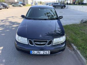 Black Saab 9-5 2003 in Panevezys, with an engine capacity of 2.17 L and mileage of 304 thousand km for 850 €, photo 7 on AUTOMOTO.COM.LV