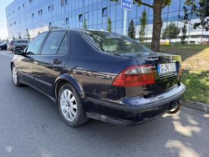 Black Saab 9-5 2003 in Panevezys, with an engine capacity of 2.17 L and mileage of 304 thousand km for 850 €, photo 8 on AUTOMOTO.COM.LV