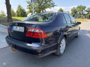Black Saab 9-5 2003 in Panevezys, with an engine capacity of 2.17 L and mileage of 304 thousand km for 850 €, photo 9 on AUTOMOTO.COM.LV