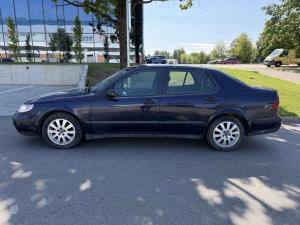 Black Saab 9-5 2003 in Panevezys, with an engine capacity of 2.17 L and mileage of 304 thousand km for 850 €, photo 12 on AUTOMOTO.COM.LV