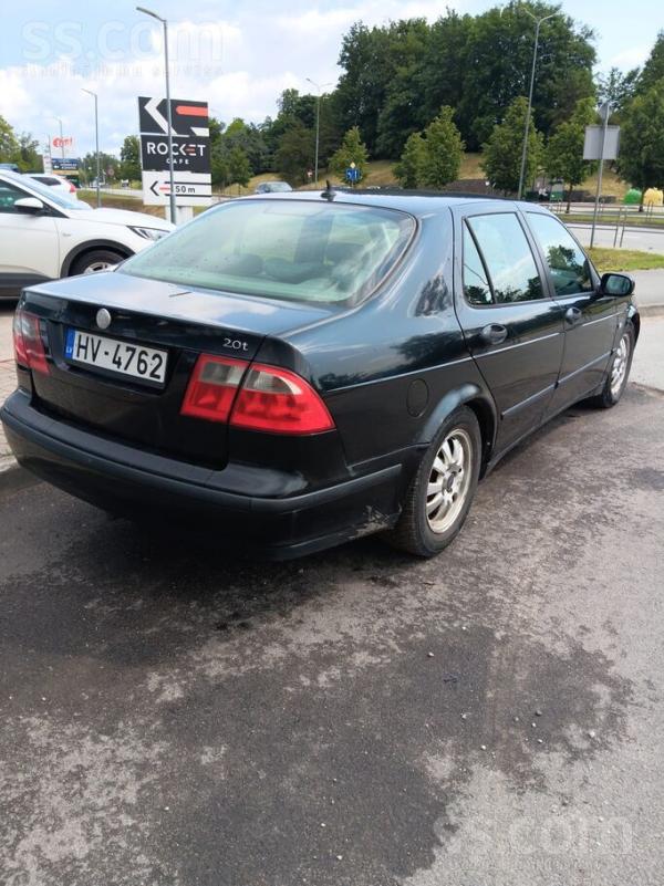 Black Saab 9-5 2004 in Tukums, with an engine capacity of 2.00 L and mileage of 0 thousand km for 950 €, photo 4 on AUTOMOTO.COM.LV