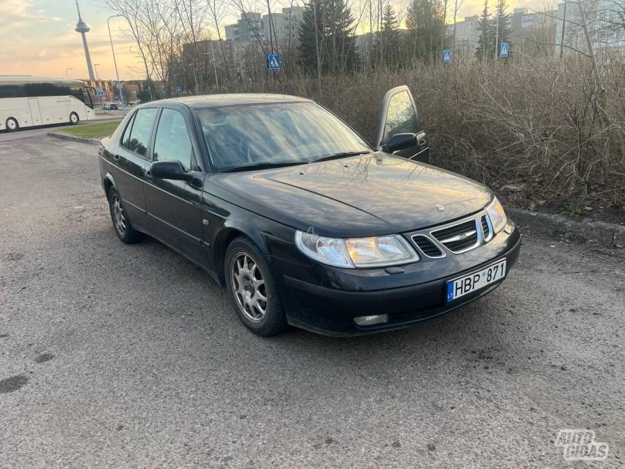 Black Saab 9-5 2004 in Vilnius, with an engine capacity of 2.00 L and mileage of 401 thousand km for 1200 €, photo 6 on AUTOMOTO.COM.LV