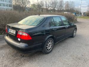 Black Saab 9-5 2004 in Vilnius, with an engine capacity of 2.00 L and mileage of 401 thousand km for 1200 €, photo 7 on AUTOMOTO.COM.LV
