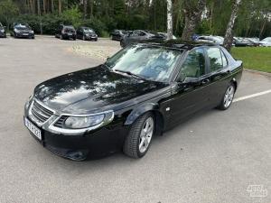 Черный Сааб 9-5 2005 в Каунас, объемом двигателя 2.30 л и пробегом 219 тыс. км за 3900 €, фото  на AUTOMOTO.COM.LV